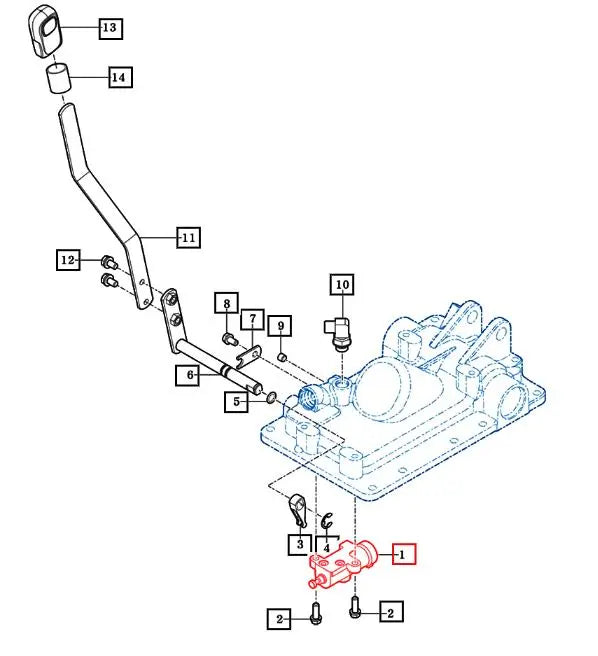 Mahindra Tractor Lift Cylinder Control Valve 11105051000 | Mahindra ...