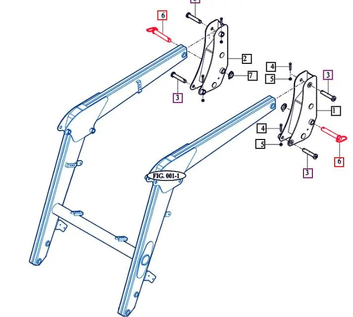 Mahindra Tractor Loader Lock Pin 81102003300 | Mahindra Direct Parts