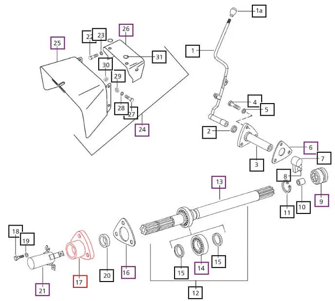 Mahindra PTO Seal Retainer 000704387R1 | Mahindra Direct Parts