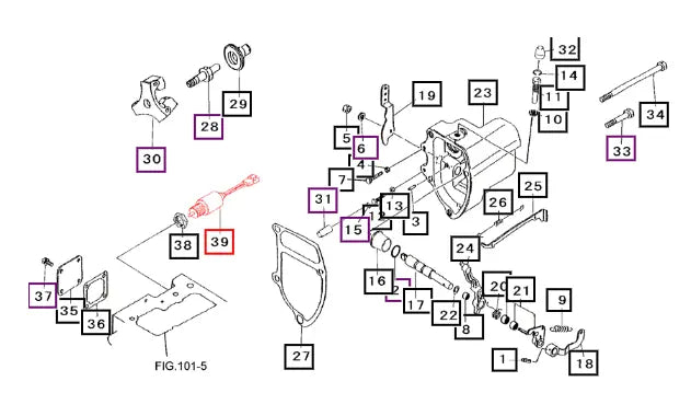 Mahindra Tractor Fuel Shutoff Solenoid 30A8720404 | Mahindra Direct Parts