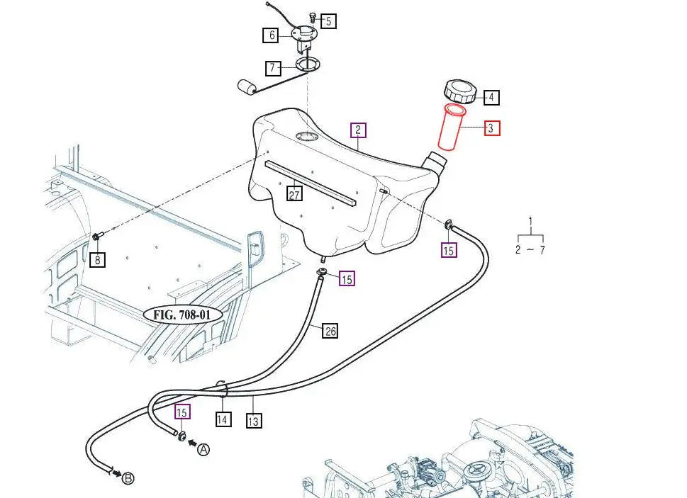 Mahindra Tractor Fuel Tank Filter 18711112500 | Mahindra Direct Parts