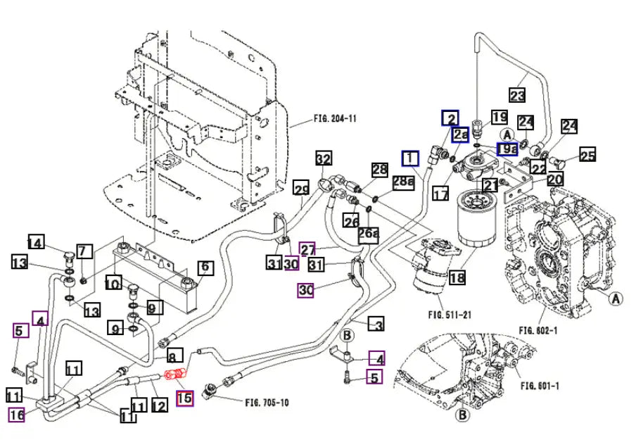 Mahindra Tractor Hydraulic Hardline Union 06201112000 | Mahindra Direct ...