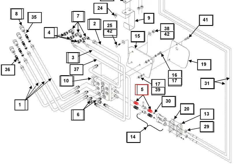 Mahindra Tractor Loader Valve Spring KMW05652007 | Mahindra Direct Parts
