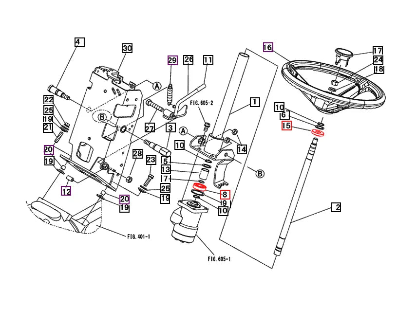 Mahindra Tractor Steering Wheel Bushing 10442291000 | Mahindra Direct Parts