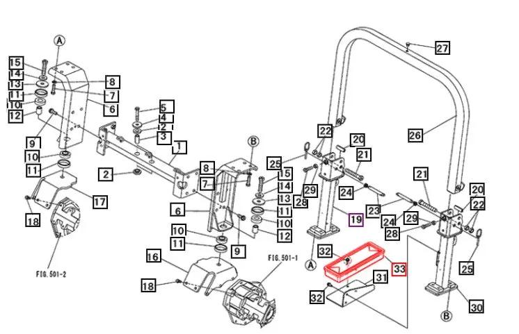 (Limited Availability) Mahindra Tractor Tool Box 6950916000 | Mahindra ...