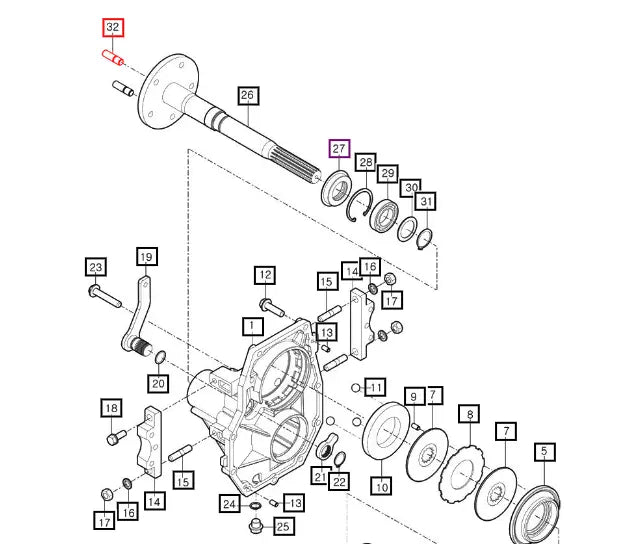 Mahindra Tractor Wheel Stud 11613247120 | Mahindra Direct Parts